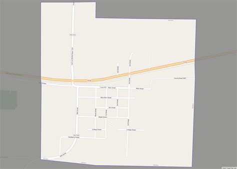 Map Of Windom Town Texas