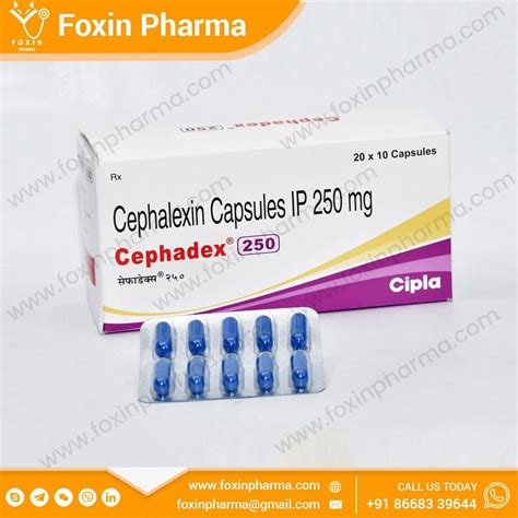 Cephadex Cephalexin Capsule At Rs 288stripe Cephalexin Capsule In