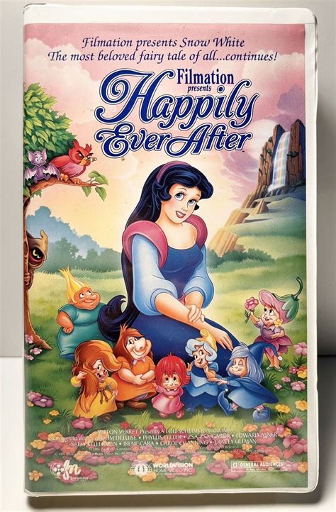 Happily Ever After Vhs Tape Etsy