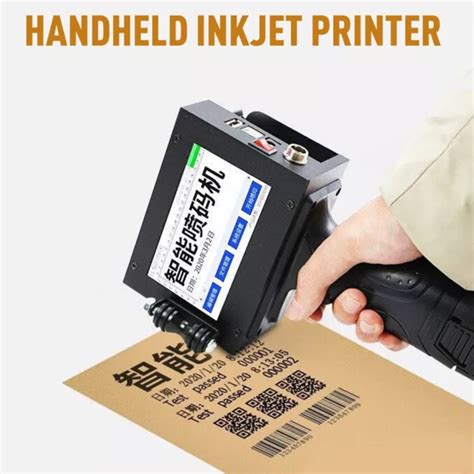 600dpi Handheld Inkjet Printer Logo Date Qr Barcode Batch Coding