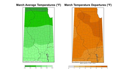Warm And Dynamic March Opens Spring Illinois State Climatologist
