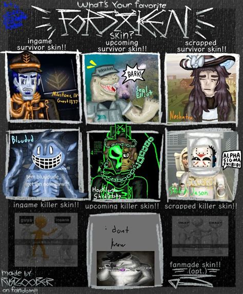 My Fav Forsaken Skins Yay Fandom