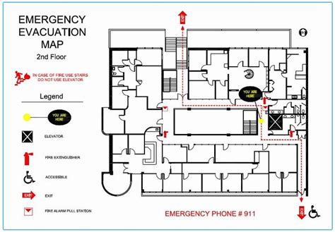 Emergency Exit Plan Template Inspirational Precision Floor Plan