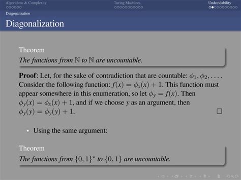 Computational Complexity Introduction Turing Machines Undecidability Pdf Programming