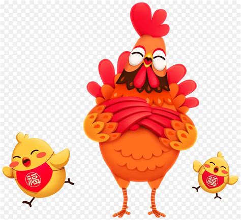 卡通公鸡小鸡png图片素材下载图片编号10035449 Png素材网