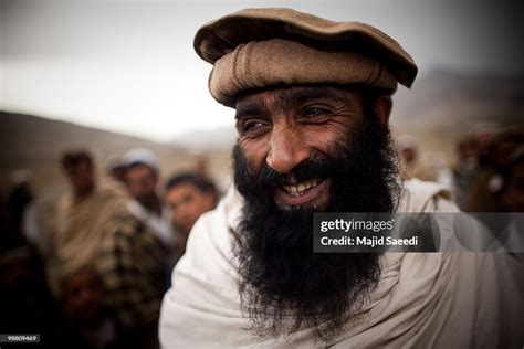 An Afghan Tribesman From The Pashtun Ethnic Minority In An Area South