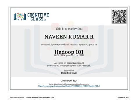 Hadoop Bigdata Datascience Cognitiveclass Learningjourney Professionaldevelopment