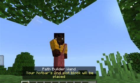 Download Path Builder Wand Mod For Minecraft Pe Path Builder Wand Mod