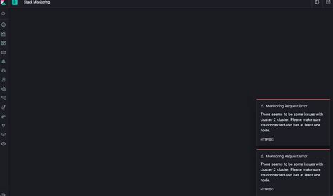 Monitoring UI Inaccessible If Remote CCS Cluster Is Down Issue Elastic Kibana GitHub