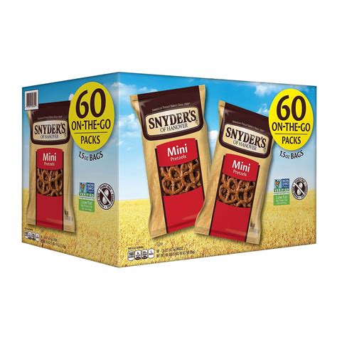 Snyders Mini Brezeln 17 43 G Amazonde Lebensmittel And Getränke