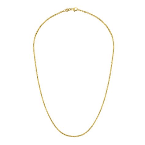 The Classic Round Cable Chain Forsyth