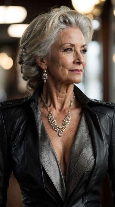 Pin By Karamfila Stefanova On Жена Womens Hairstyles Gray Hair