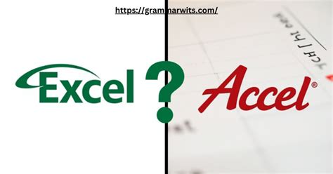 Excel Or Accel What Is The Correct Spelling