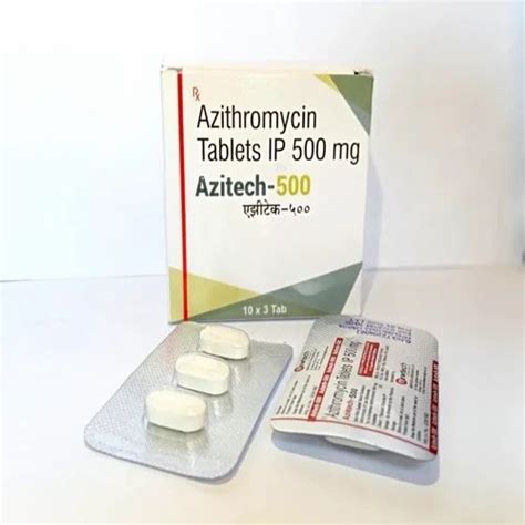 Azithromycin Tablets 1gm At ₹ 546box Nr Shiv Sena Office Wagle Indl
