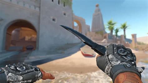Falchion Knife Black Laminate Cs Go Skins