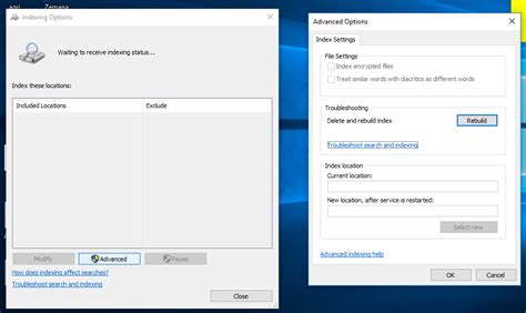 Rebuild Search Index In Windows Tutorials