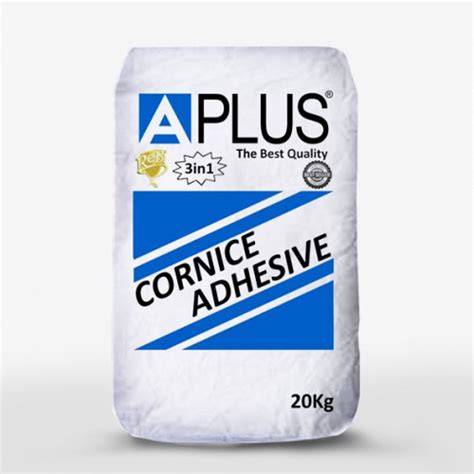 Jual Cornise Aplus Adhesive Kornis Dempul Gypsum 20kg Shopee Indonesia