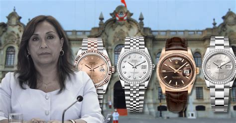 Dina Boluarte Expertos En Relojes De Lujo Habrían Detectado Un Cuarto