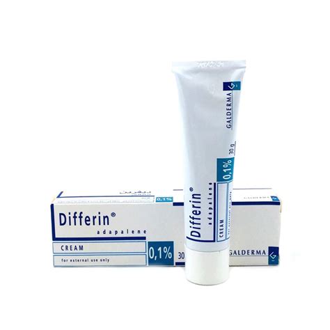 Buy Differin 01 Cream 30g Collapsible Tube Online At Best Price In