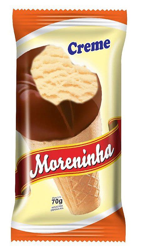 Saquinho De Sorvete Moreninha 250g Creme C175unidades Cheffe House