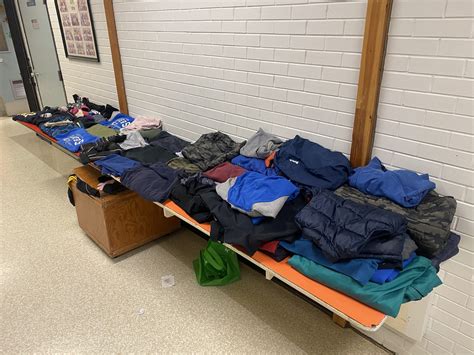 Growing Lost And Found Table Charlie Lake Elementary