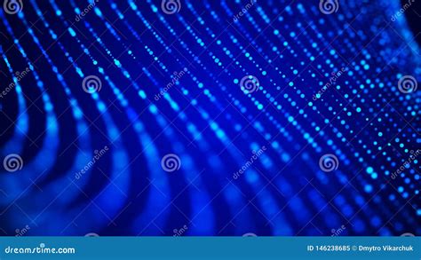 Digital Technology Background Computer Code 3d Rendering Stock