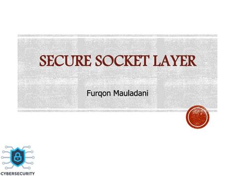 Secure Socket Layer Ppt