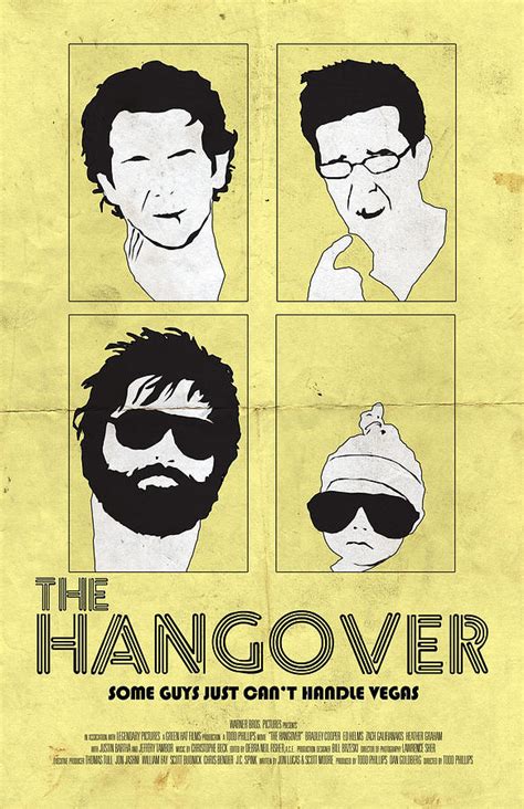 The Hangover Minimalist Poster Digital Art By Charles Tepper Fine Art America