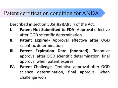 Abbreviated New Drug Application Andapptx