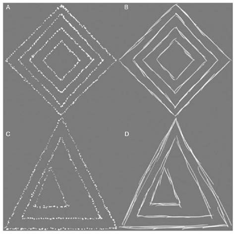 Examples Of Stimuli Used Four Out Of Eight From The Four Pairs A