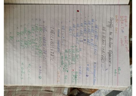 Solution Boolean Algebra Forms Law S Simplification Theorems Physics