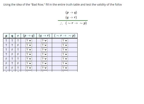 solved using the idea of the bad row fill in the entire