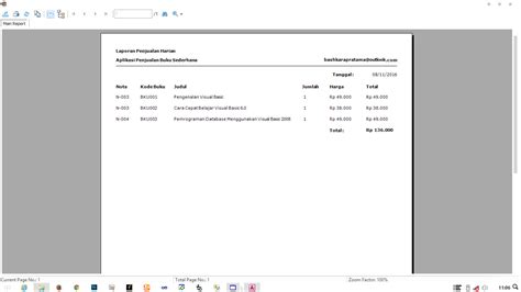 Source Code Aplikasi Toko Buku Sederhana Vb Net Blog Bashkara