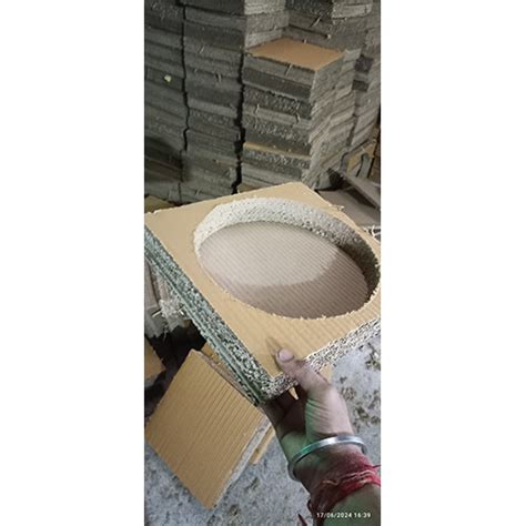 Corrugated Buffer Paperboard And Corrugated Board Construction Customized In Style Size Shape