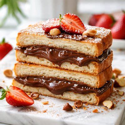 Nutella Sandwich Recipe