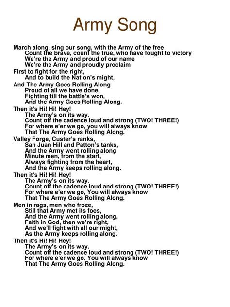 I Left My Home To Join The Army Song Lyrics