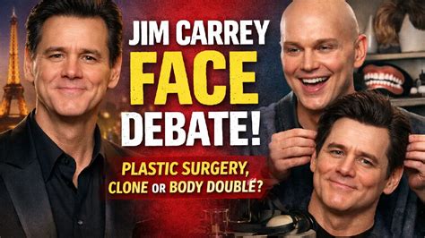 Jim Carreys Face Debate After Paris Awards Appearance