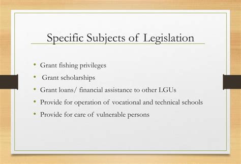 The Local Legislative Process Powers And Functions Of The Sanggunian Pdf