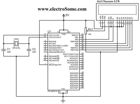 Interfacing LCD With PIC Microcontroller Hi Tech C