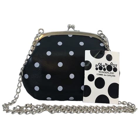 新品 コムデギャルソン Polka Dot チェーン ショルダーバッグ がま口 Shop At Mercari From Japan