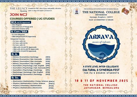 Arnava 2025 National College Jayanagar