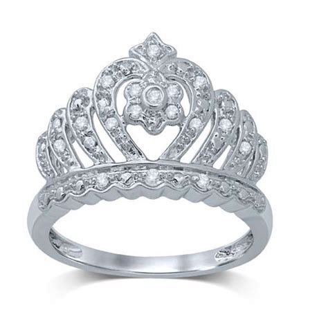 10k 010ct Diamond Ring Rays Jewelry International