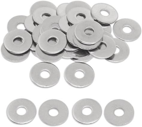 50 Pezzi M8 Rondelle Acciaio Inox Rondelle Carrozzeria A2 V2a In