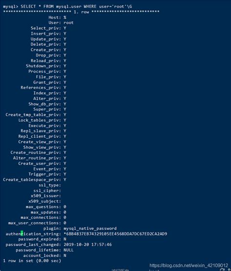 mysql查看用户权限及权限管理 查看msyql 用户的所有授权用户 csdn博客