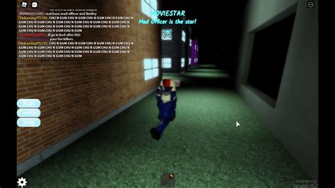 Roblox Midnight Horrors 04 Mad Officer Is The Moviestar Ft Smiley And