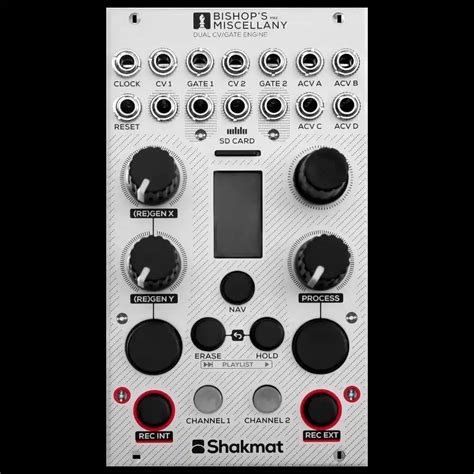 Shakmat Modular Bishops Miscellany Mk2 Eurorack Generative Sequencer