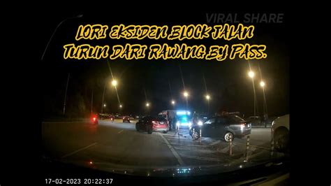 Lori Eksiden Block Jalan😳 Youtube