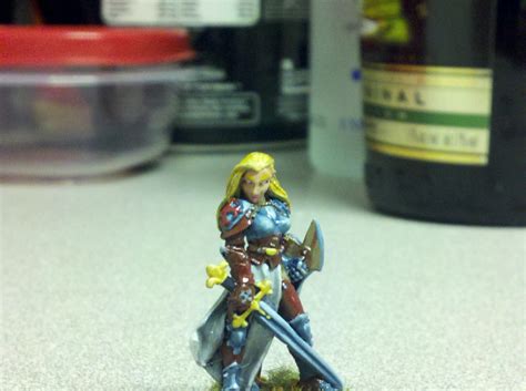 Female Paladin Mini By Reginaldvonskalywank On Deviantart