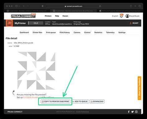 Adding The Printer To Prusa Connect Xl Prusa Knowledge Base