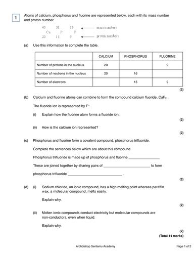 Giant Ionic Structures Teaching Resources